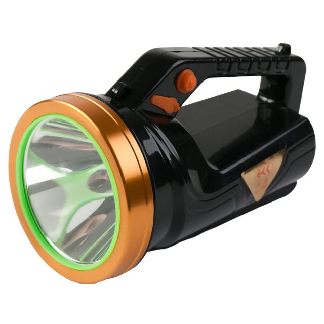 Super Bright Rechargeable Large Flashlight, Strong Light Led Outdoor ...