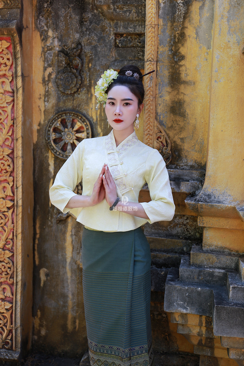 Xishuangbanna Dai clothing women's suit autumn and winter style life ...