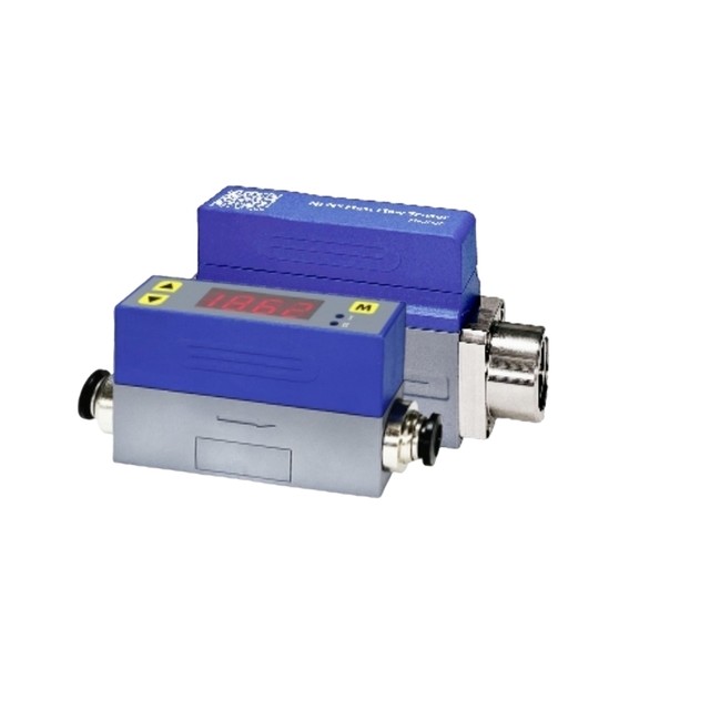 MF3000 micro digital display gas flow meter air nitrogen oxygen volume ...