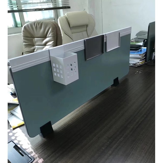 Desk Screen Hanging Pen Holder File Rack Storage Organizer Metal ...