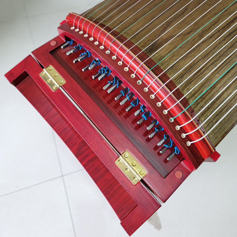 Suyun W100 portable small guzheng 1 meter pure handmade solid wood ...