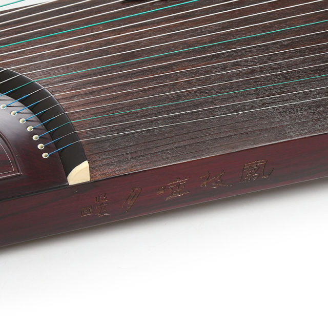 Dunhuang Guzheng 7698JT Broad -leaf Drnilewood Qing Ying Xiu Che ...