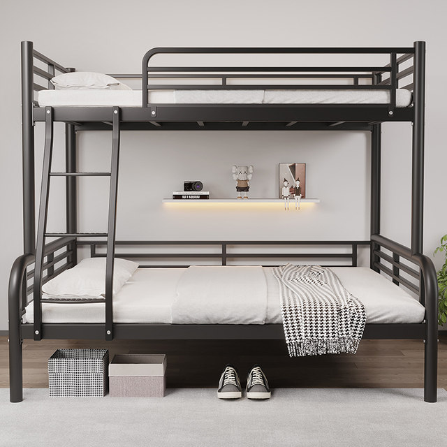 Bunk beds, household iron high and low beds, upper and lower bunk beds ...