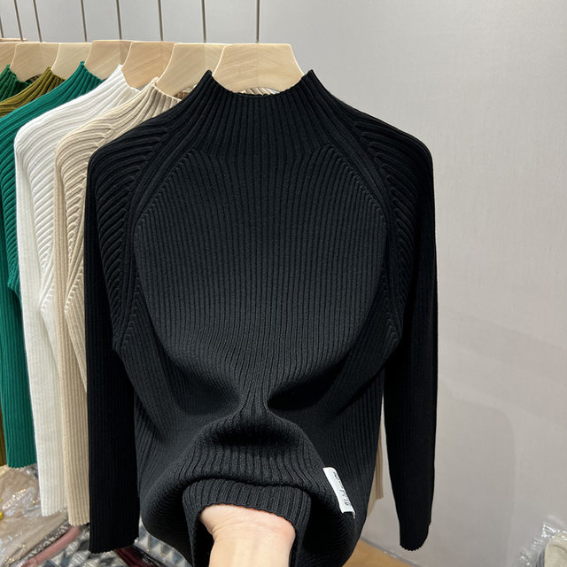 Clearance leakage~Foreign trade spring and autumn half turtleneck ...