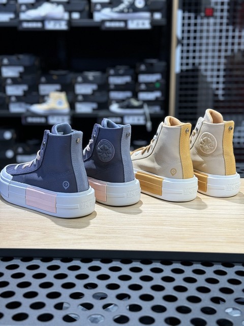 Converse all star contrasting color high-top UU thick-soled heightening ...