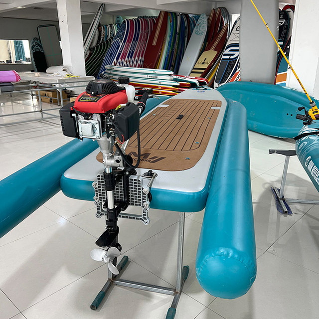 Luya fishing paddle board fishing platform floating platform inflatable ...