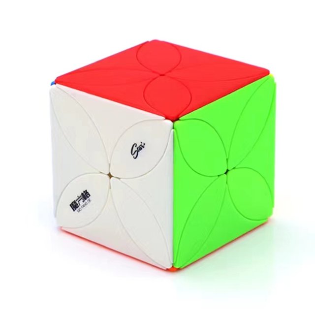 Qiyi Four-leaf Clover Rubik's Cube Alien Competition Rubik's Cube Leaf ...