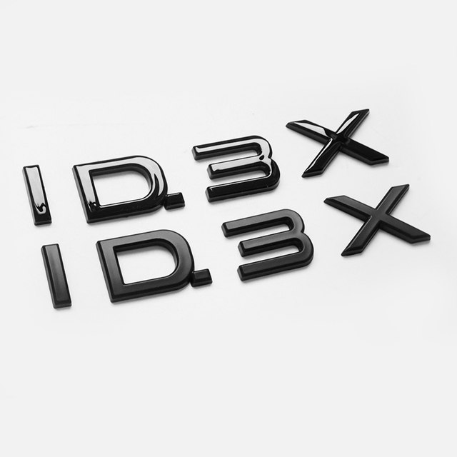 Suitable for Volkswagen ID3 car front logo, tail box, rear letter logo ...
