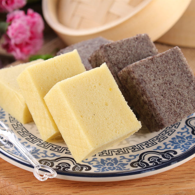 Ningbo traditional handmade pastries, millet cake, glutinous rice cake ...