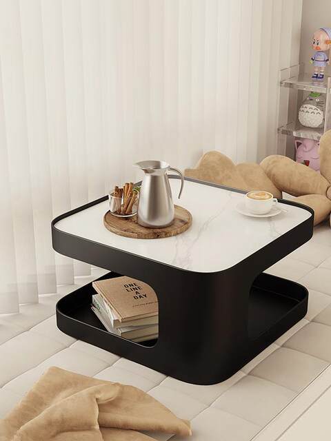 Simple bay window small table balcony low bedroom table tatami small ...