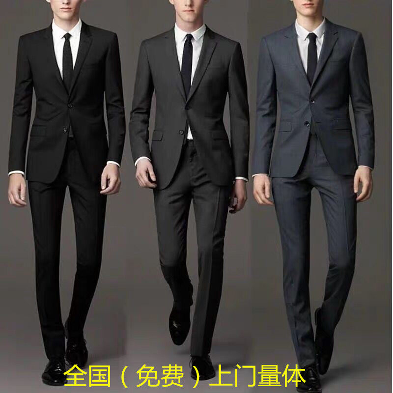 Shanghai handmade suit custom men's suit dress custom business suit ...