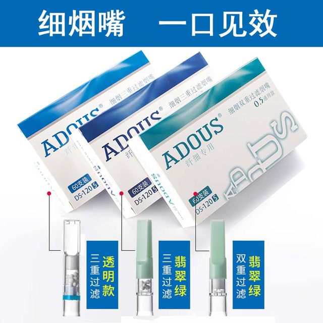 Aidoshi thin cigarette holder filter for fine cigarettes, disposable ...