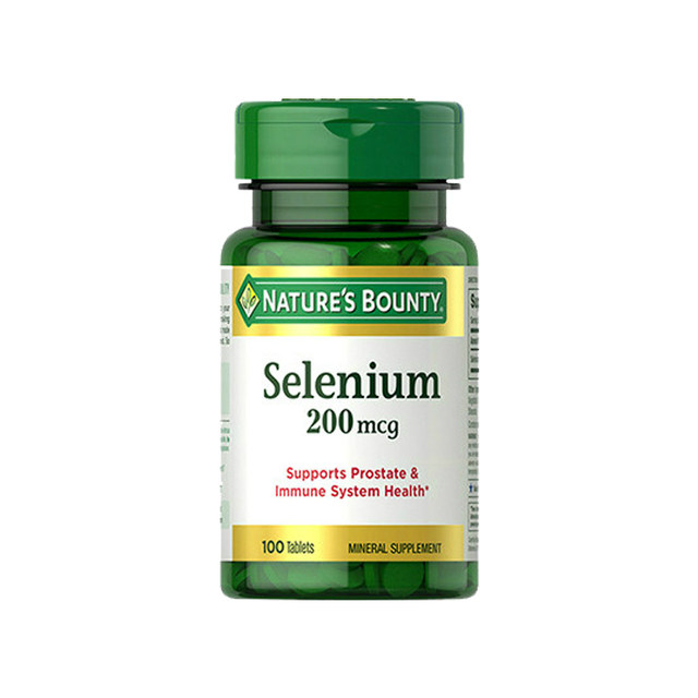 Nature's Treasure Selenium Tablets 200mcg 100 tablets * 3 bottles of ...