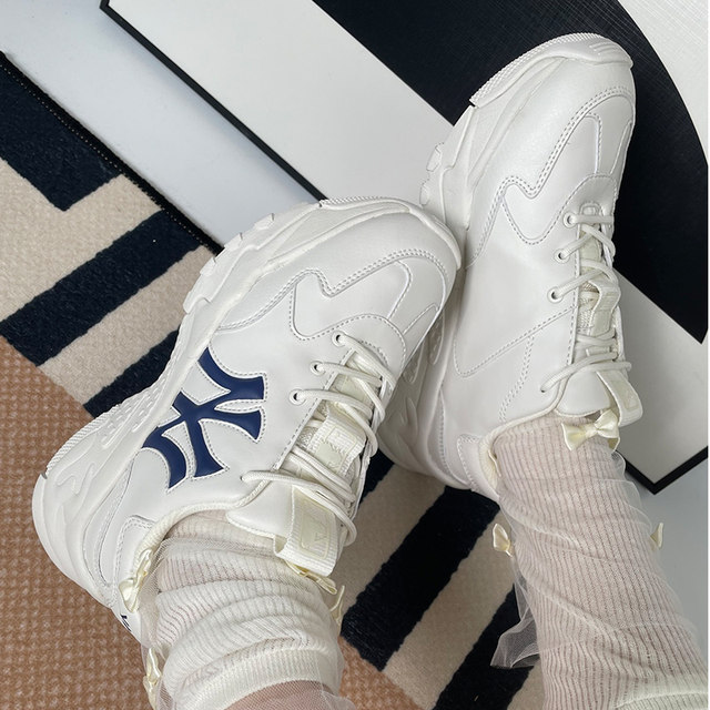 [Tmall Signature] MLB casual shoes men's shoes women's shoes New arrival Couple White Shoes ...