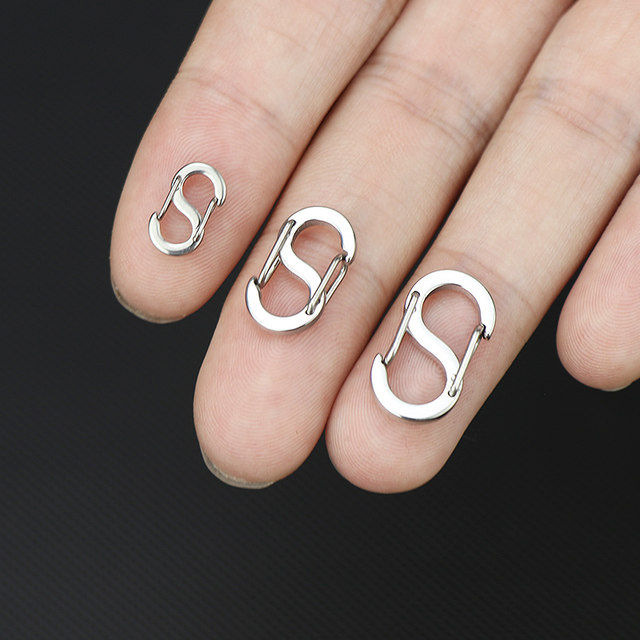 316 stainless steel 8-character buckle mini quick-release S-shaped ...