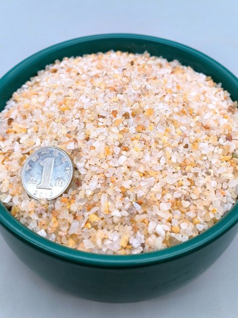 Natural crystal sand fish tank native bottom sand landscape decoration ...