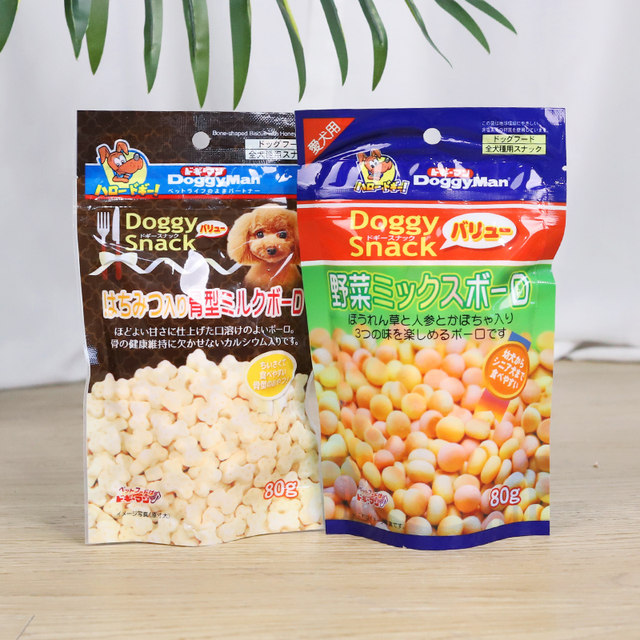 Dogman Dog Snacks Small Steamed Buns Dog Teething Biscuits Honey Small ...