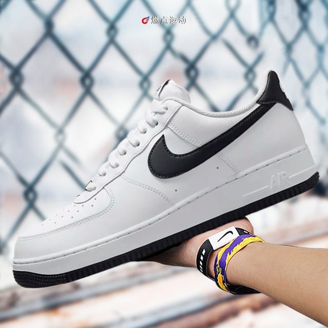 Nike Air Force 1 07 AF1 Nike Air Force No. 1 white gray men and women ...
