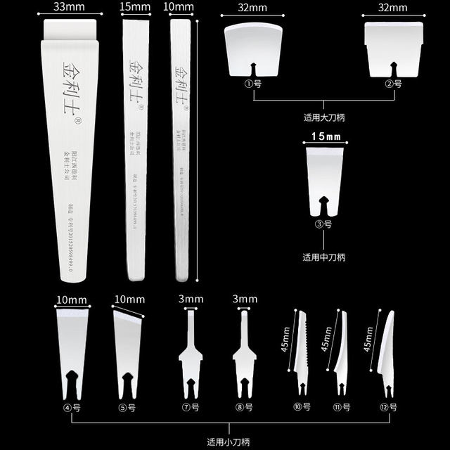 Professional disposable pedicure knife Kingless blade holder set tool ...