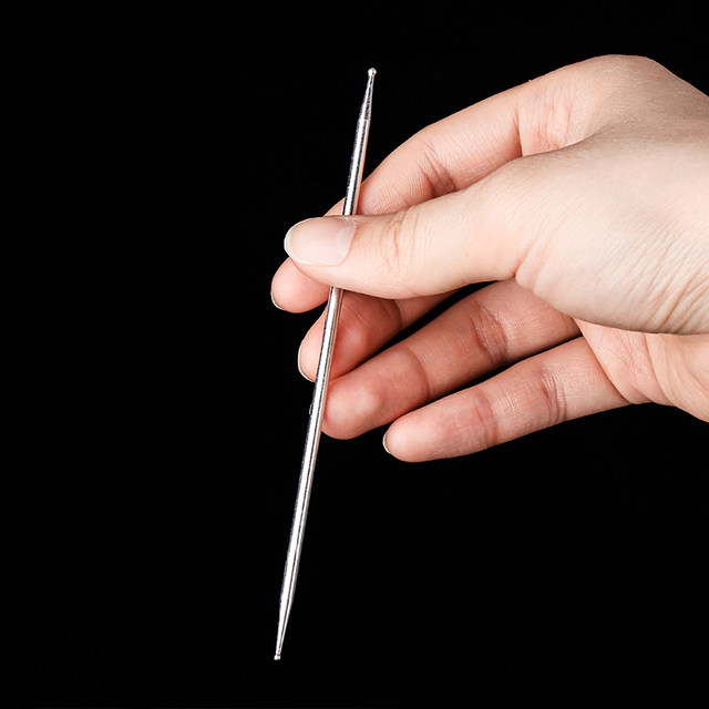 Eye wash needle 925 silver eye wash tool silver rod bead round head ...