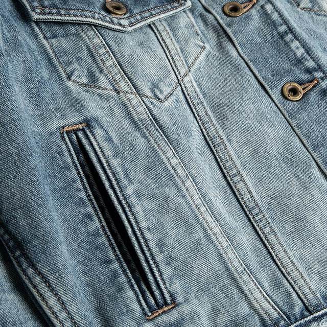 XIEXIAOJUN24 new autumn 90's loose short 'third generation' denim ...