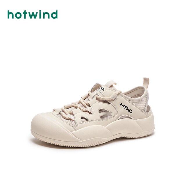 Hot wind women's shoes 24 summer new hiking shoes women's hiking hollow ...