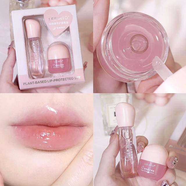 Lip care set~Lip balm, lip balm, moisturizing, moisturizing, and ...