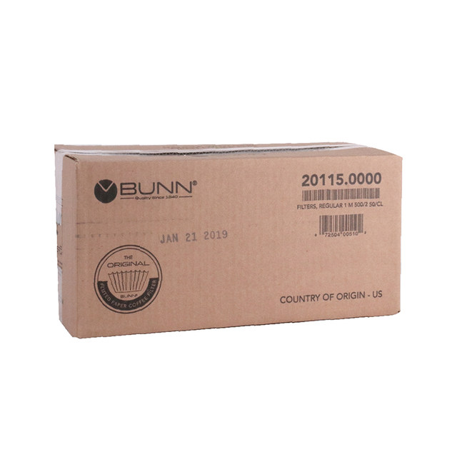 BUNN log pulp coffee filter paper bowl type commercial American coffee ...