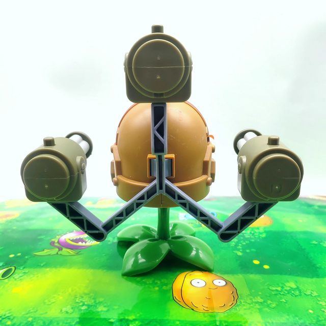 Plants vs. Zombie New Gatling Machine Gun Pea Sagittarius Future ...