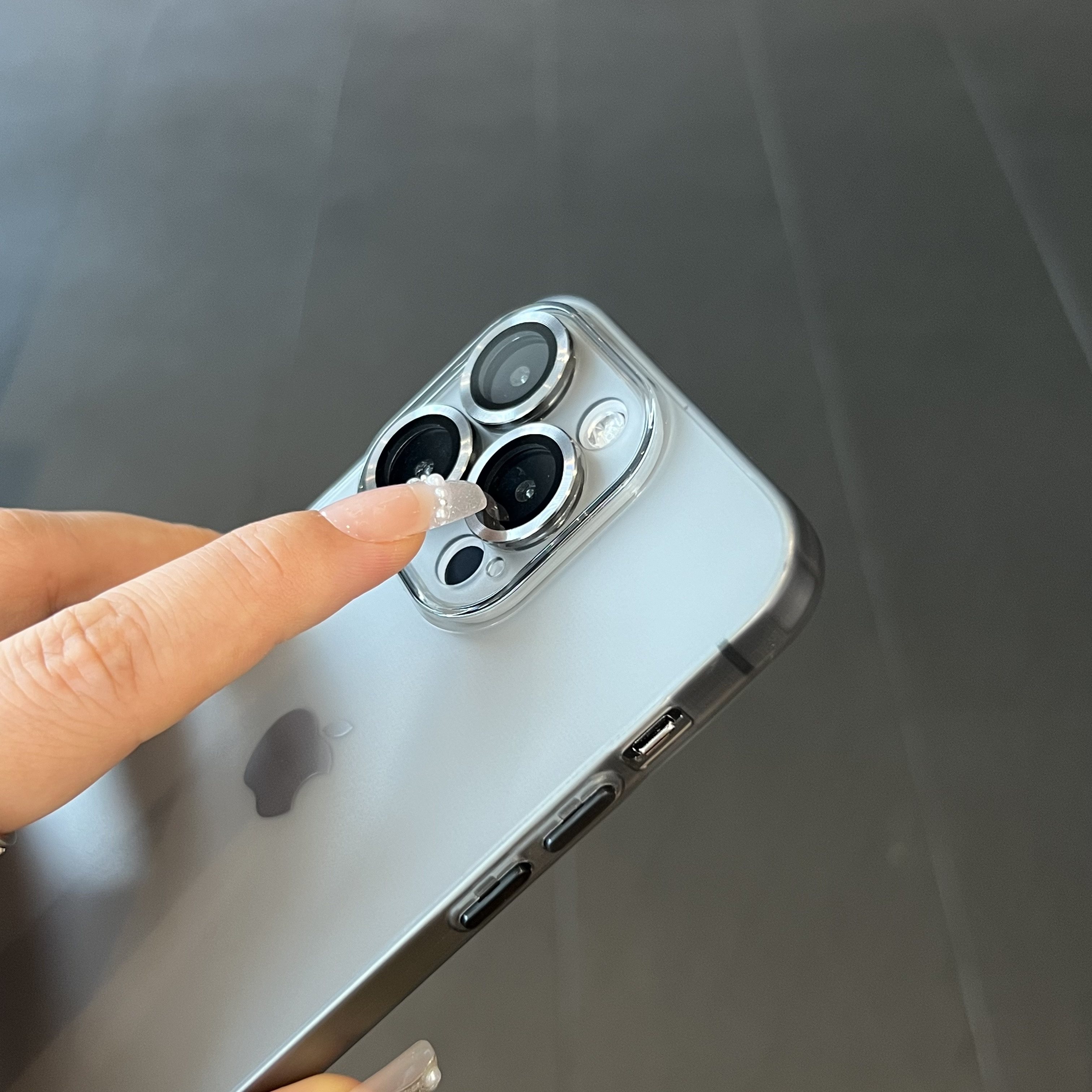 Bringing the lens film ultra -thin scrub Apple 15 mobile phone case 14 ...