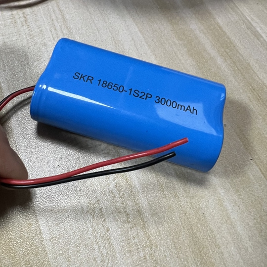 18650 2-Cell Parallel Lithium Battery Pack 3.7V 3000mAh with Protection ...