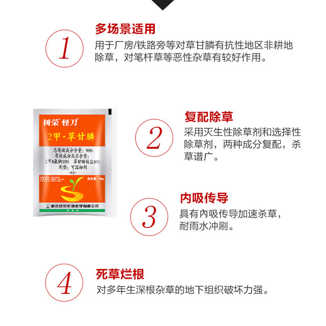 Shurong Monster Knife Eroba 2 metacrafa glyphosate, grass ...