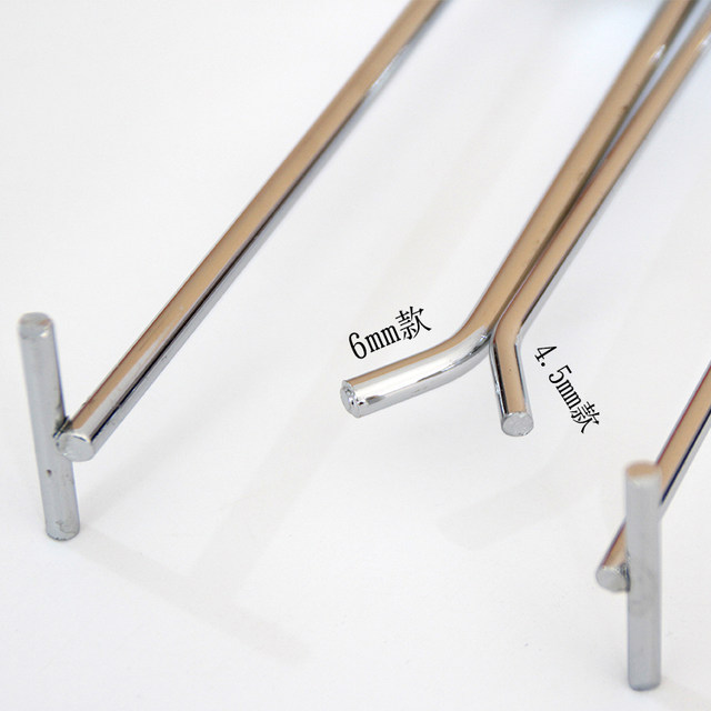 Supermarket double-line hook sign shelf hook U-hook accessories snack ...