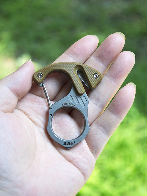 Three-blade wood multifunctional finger tiger stainless steel high-end ...