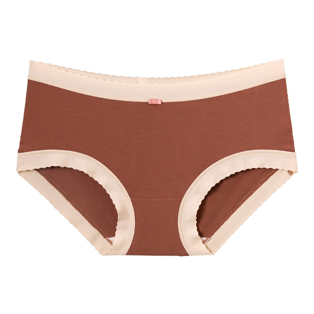 Skin -friendly non -trace minimalist ladies underwear 2024 new mid ...