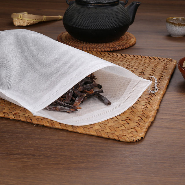 100 pieces of 10*12cm non-woven braised material bag filter bag tea bag ...