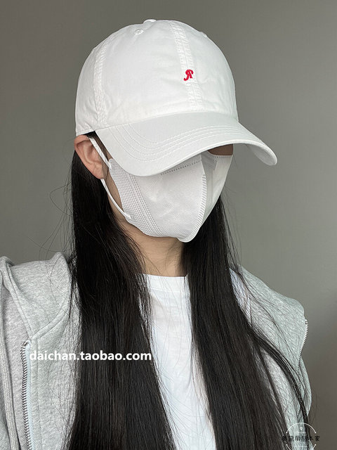 Plain version of simple baseball cap with widened brim to show the face ...