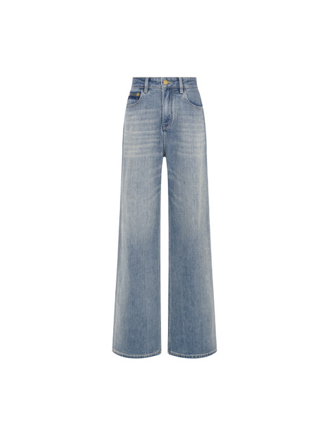 Meiyang MEIYANG Jelly Jeans Double-core Q-stretch draped retro wide-leg ...