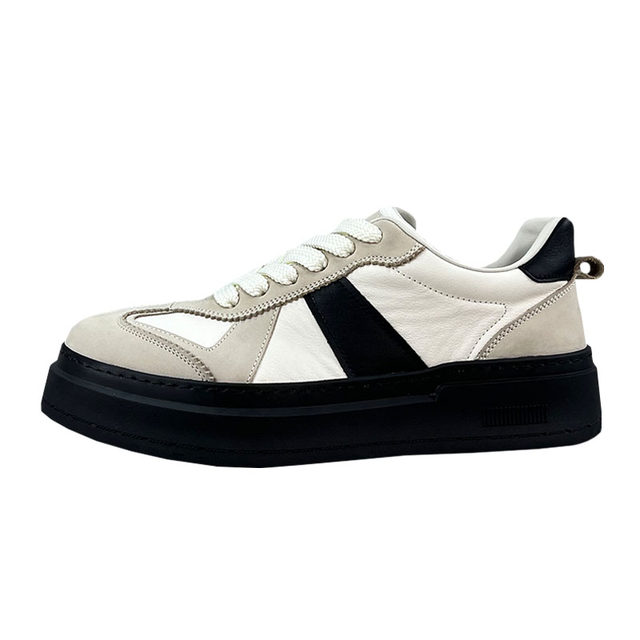 Men's shoes, Japanese design lace-up moral training shoes, autumn ...