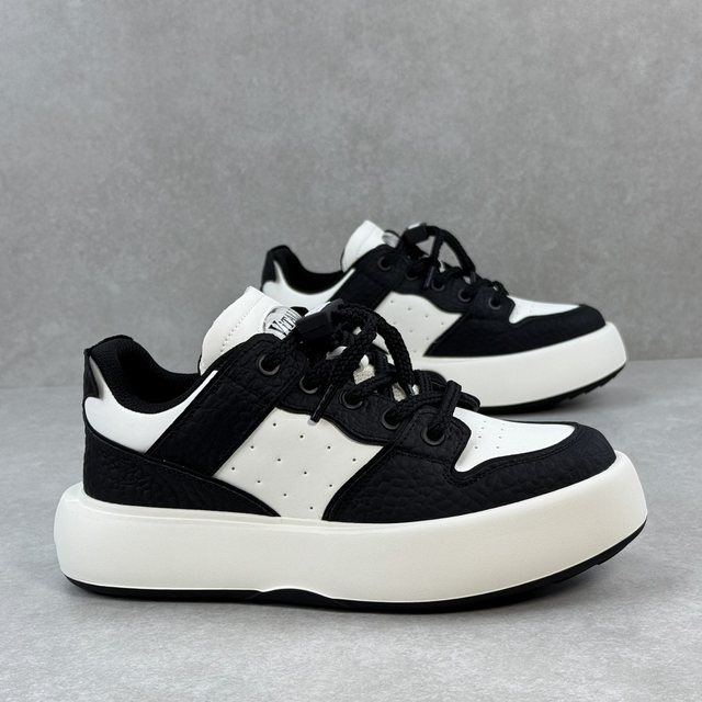 European white shoes men's platform niche bread shoes new style genuine ...