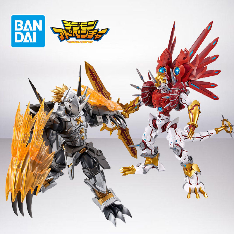 Bandai BattleGreymon Assembled Model Figure | Digimon Steel Garuru ...