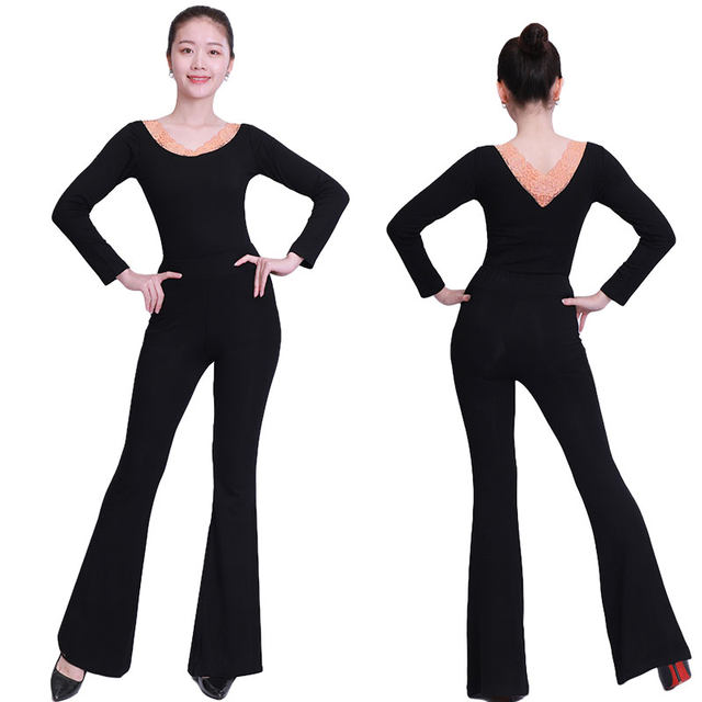 Sixian body training clothing women's suit modal dance practice ...