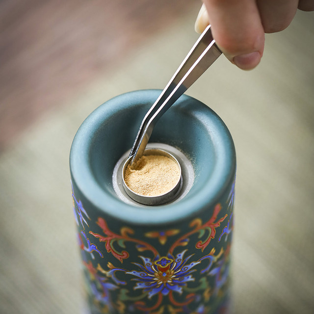 Rechargeable electronic aromatherapy stove, timed temperature ...