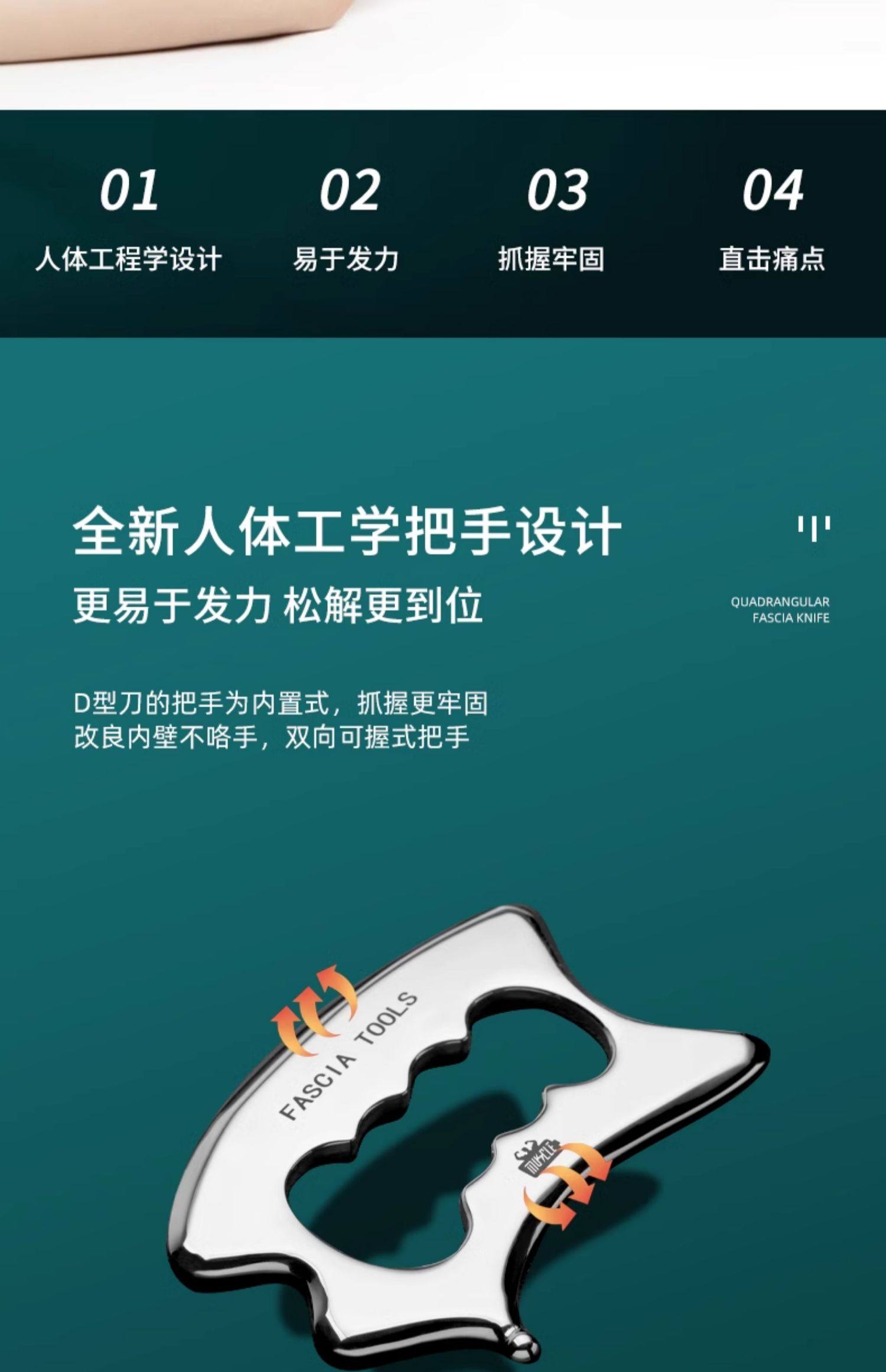 Fascia Knife Four-Corner Release Tool - Professional Grade IASTM ...