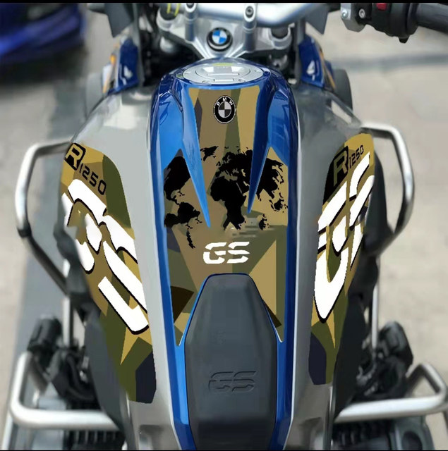 Customized BMW 12001250GS Waterbird Motorcycle Oil Tank Patch ...