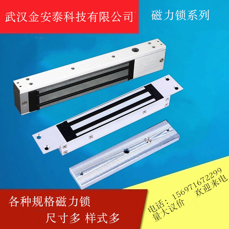 Magnetic Lock 280kg Electromagnetic Lock Single Door Access Lock ...