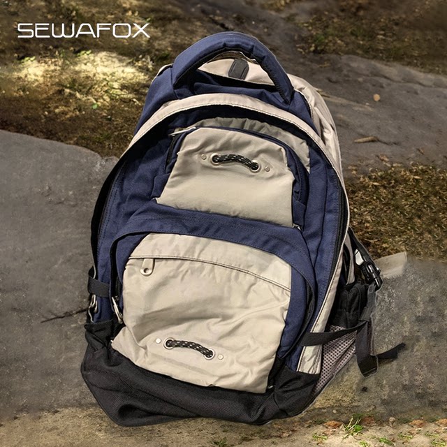 American travel backpack men's large-capacity computer backpack boys ...