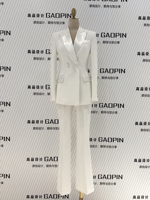 2025 spring new white suit set female temperament slim and fashionable ...