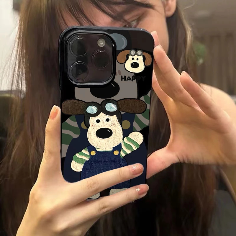 Waving the palm dog for Apple 16 promax mobile phone case iphone14pro ...