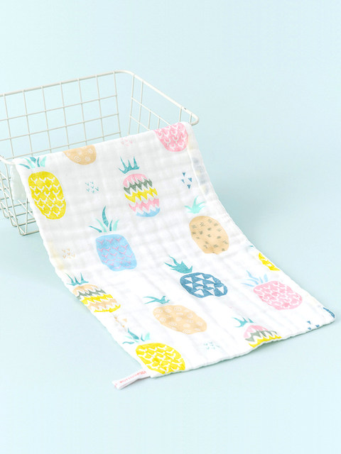 Baby gauze towel pure cotton long square newborn children wash children ...